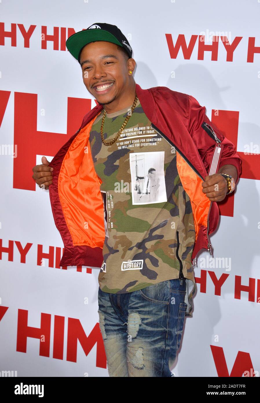 LOS ANGELES, CA. December 17, 2016: Actor Allen Maldonado at the world ...