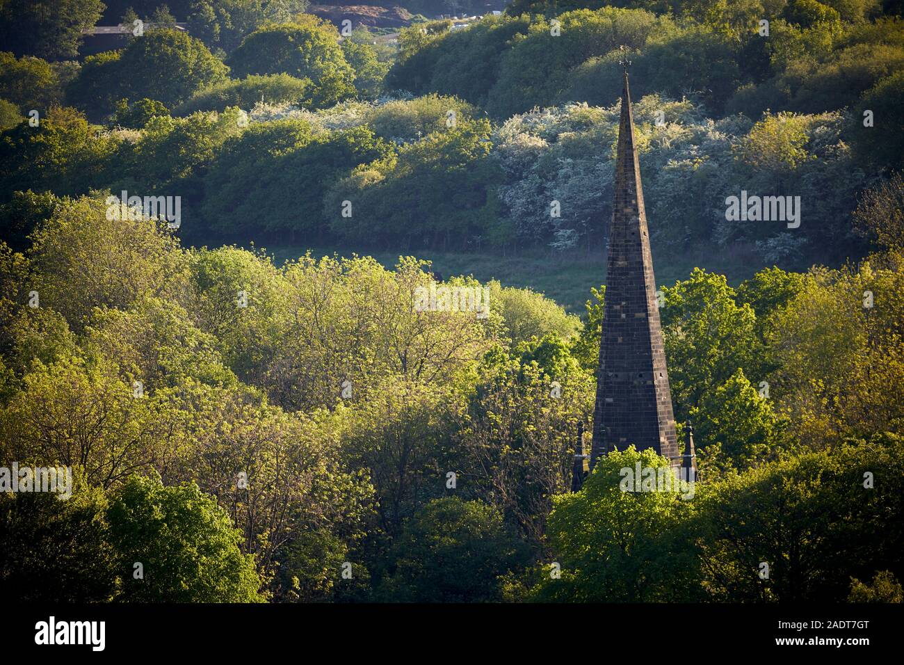 Glossop market town, the High Peak, Derbyshire, England Stock Photo - Alamy