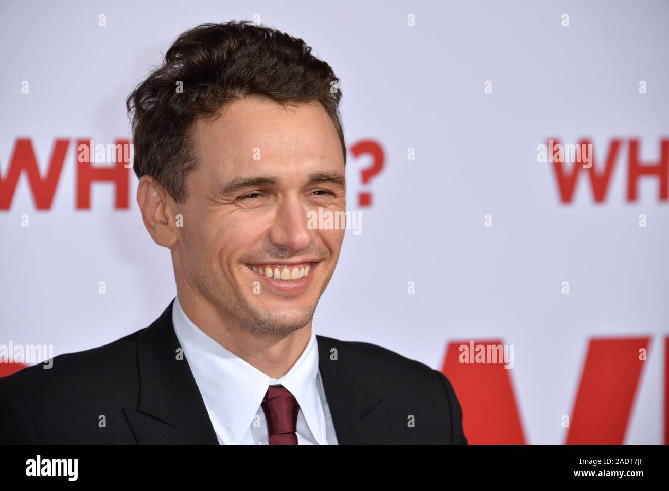 LOS ANGELES, CA. December 17, 2016: Actor James Franco at the world ...