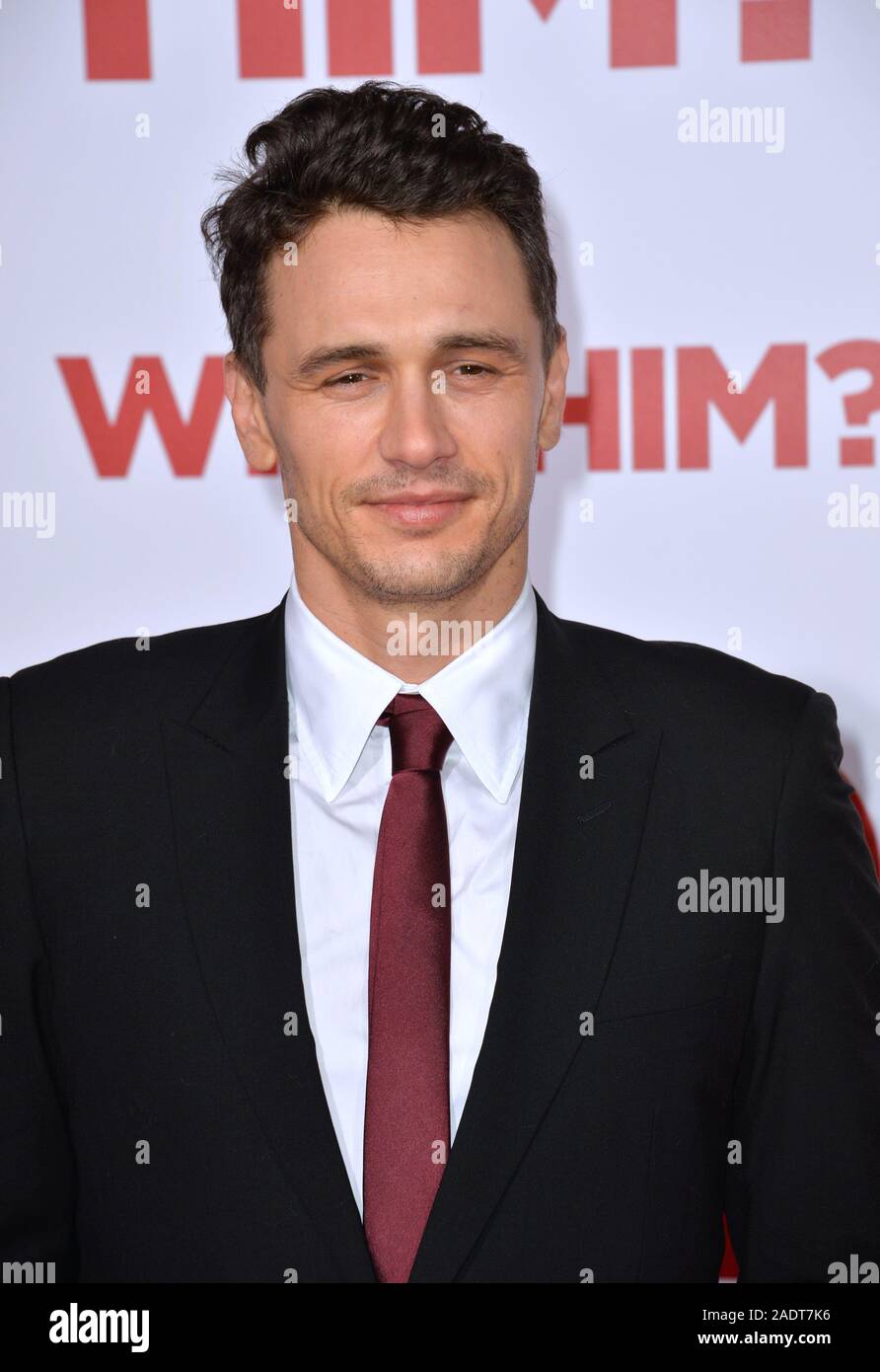 LOS ANGELES, CA. December 17, 2016: Actor James Franco at the world ...