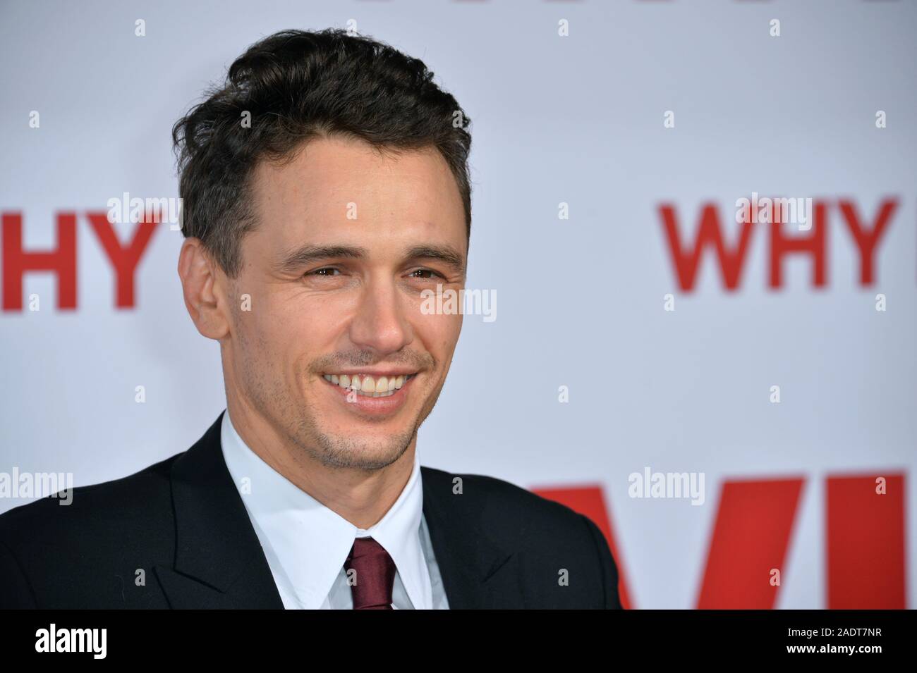 LOS ANGELES, CA. December 17, 2016: Actor James Franco at the world ...