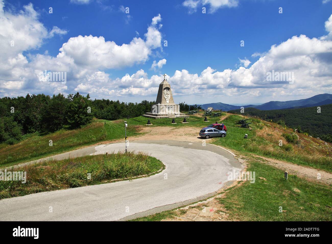 The monument on Shipka Pass, Bulgaria Stock Photo - Alamy
