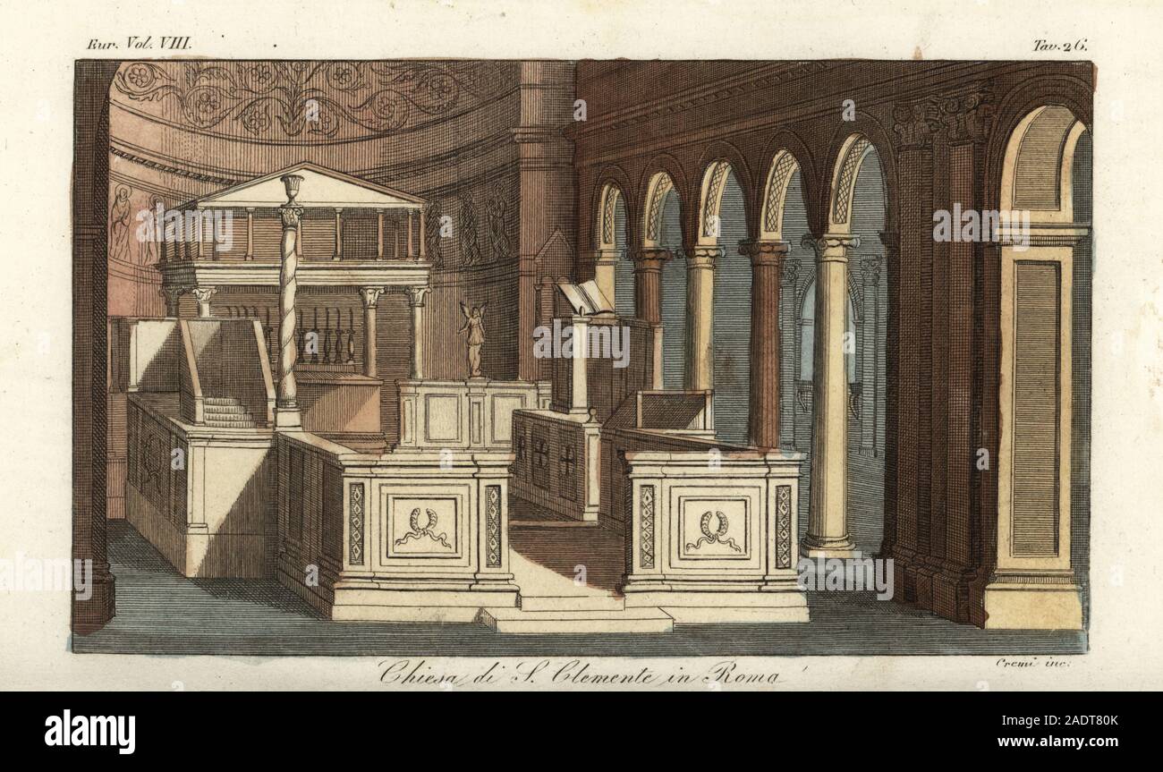 Basilica san clemente rome hi-res stock photography and images - Alamy