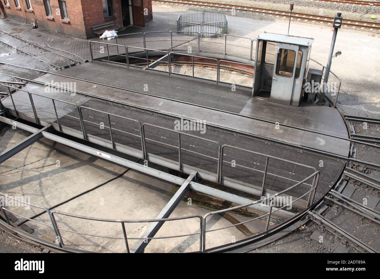 Old steam locomotive shed wernigerode hi-res stock photography and ...