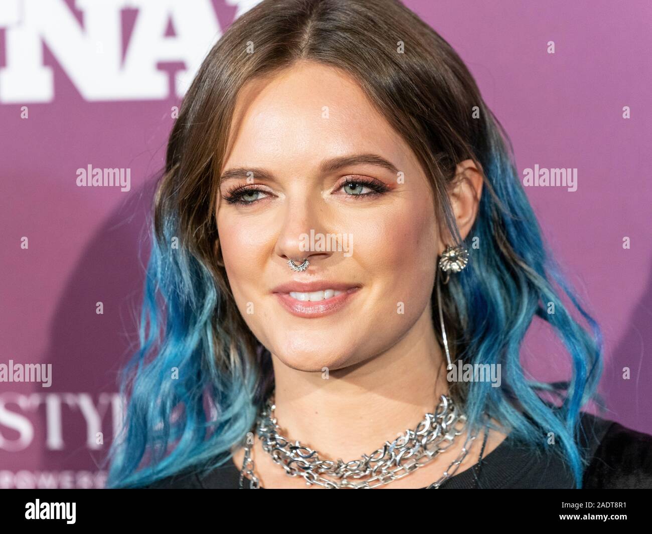 New York, NY - December 3, 2019: Tove Lo attends 33rd Annual Footwear ... New York, NY - December 3, 2019: Tove Lo attends 33rd Annual Footwear ...
