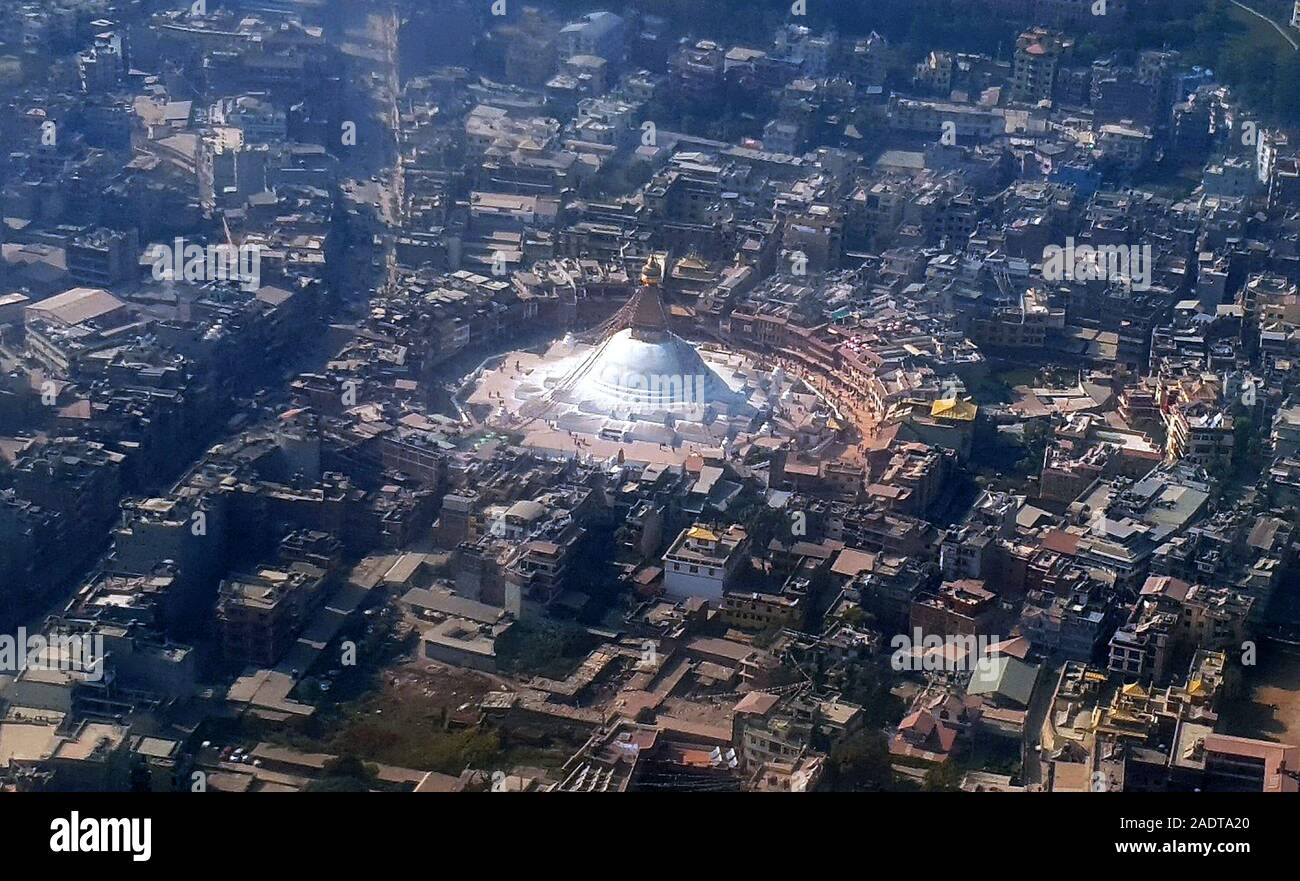 (191205) -- KATHMANDU, Dec. 5, 2019 (Xinhua) -- Photo taken on Dec. 4 ...