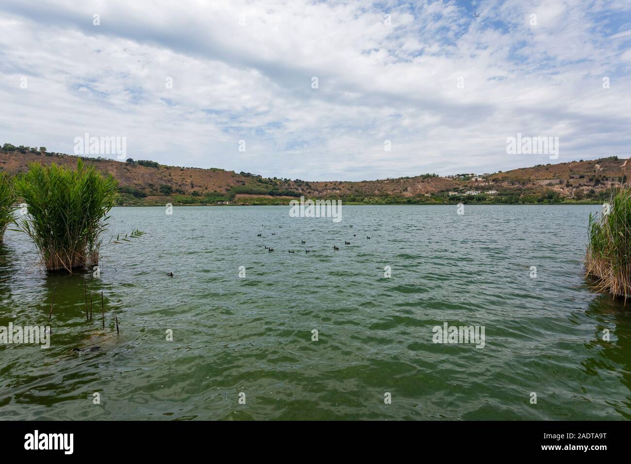 Averno lake crater hi-res stock photography and images - Alamy