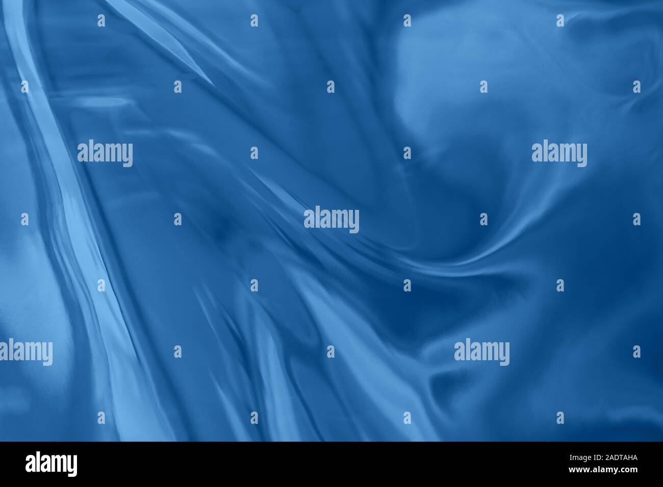 Abstract trendy blue chrome background. Color trend concept 2020 Stock ...