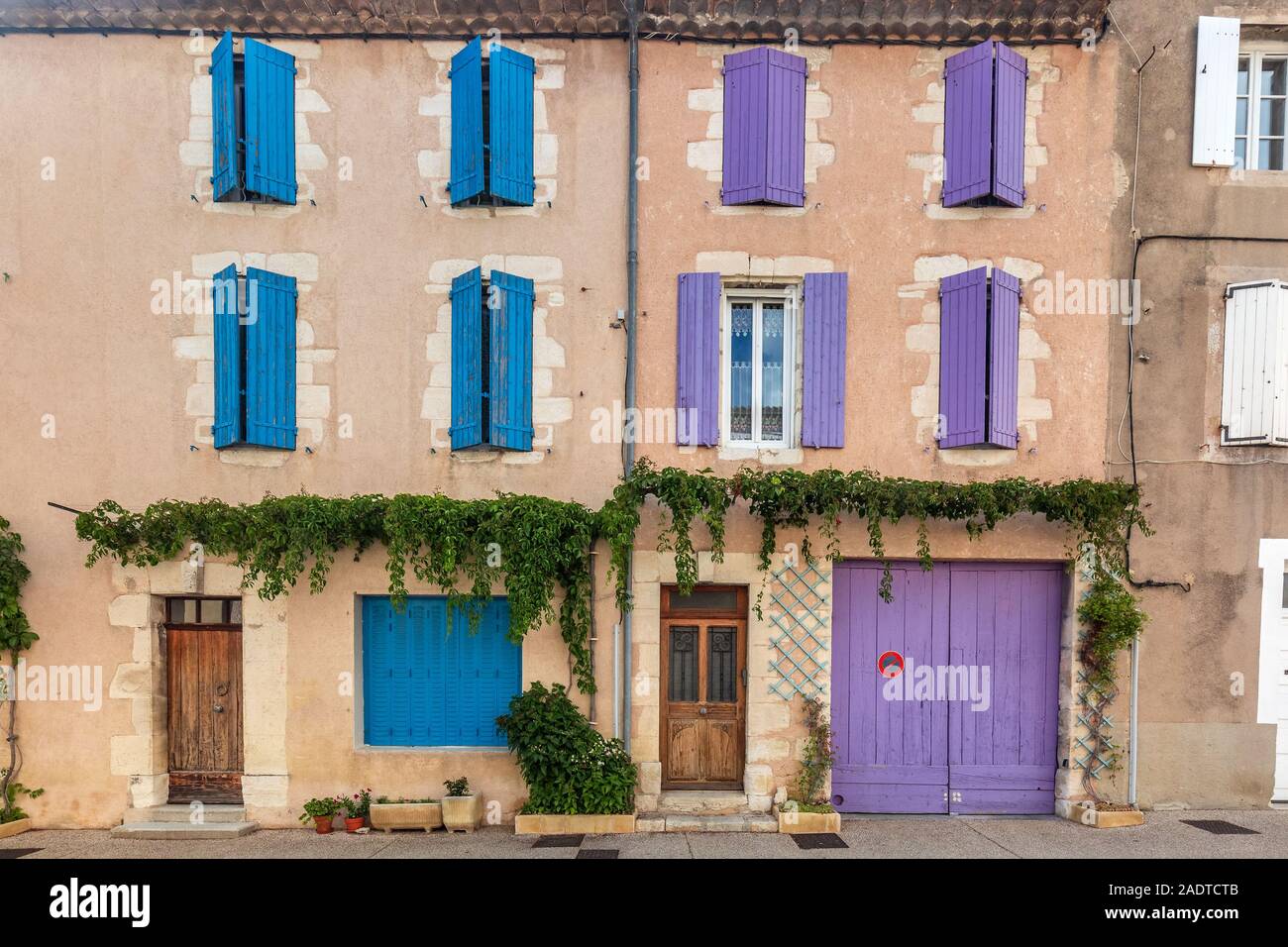 Peach Shutters High Resolution Stock Photography and Images - Alamy