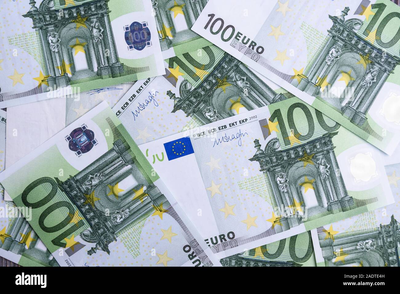 Euro Money. euro cash background. Euro Money Banknotes Stock Photo - Alamy