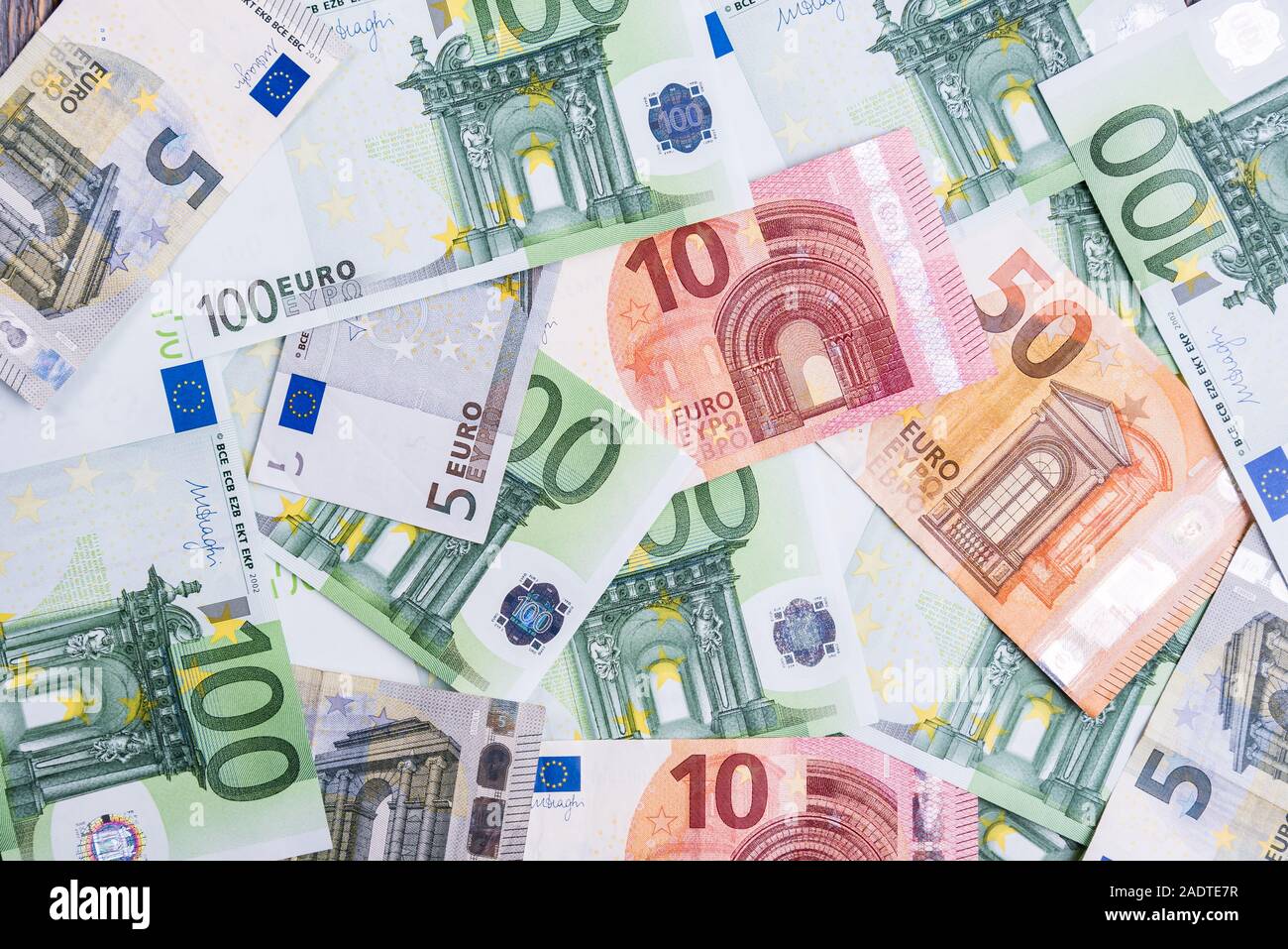 Euro Money. euro cash background. Euro Money Banknotes Stock Photo - Alamy