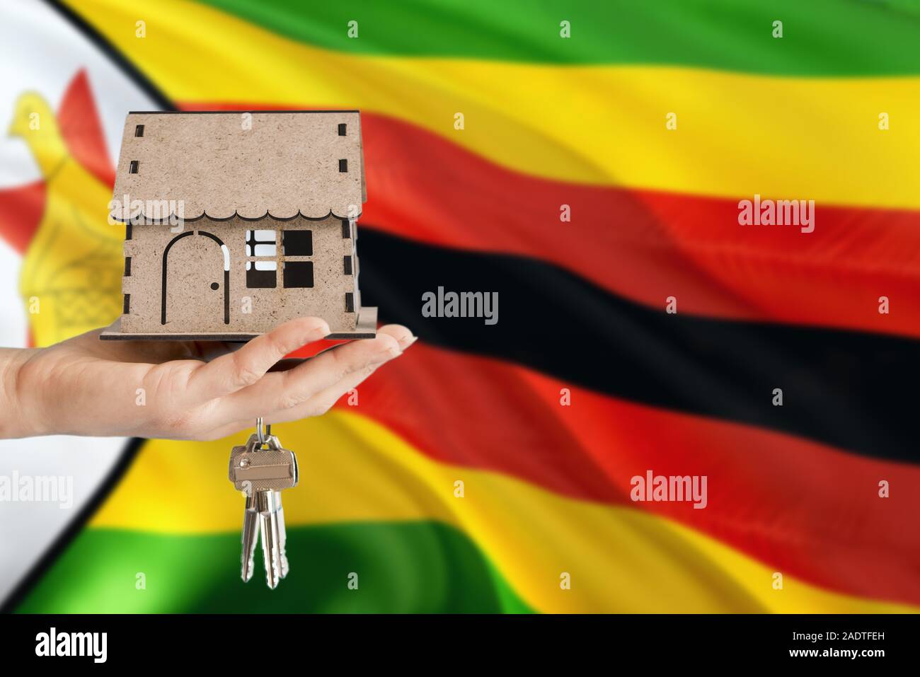 Zimbabwe house building hi-res stock photography and images - Alamy