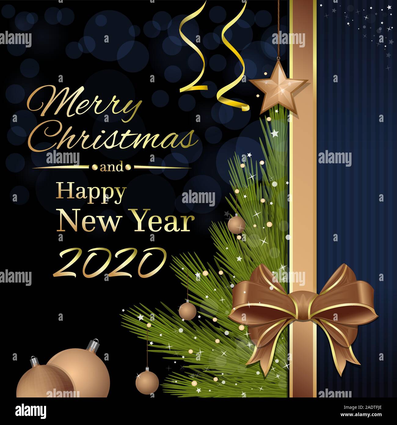 2020 card vector Stock Vector Images - Alamy