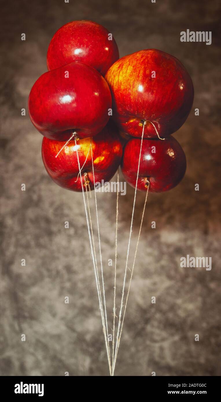 Red apple background texture abstract hi-res stock photography and ...