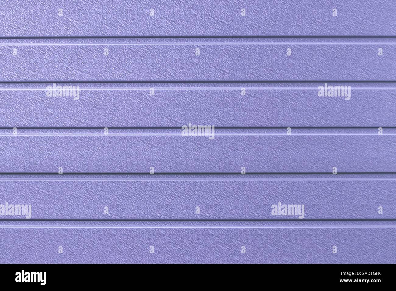 Abstract purple background with lines. Striped surface of metal fence ...