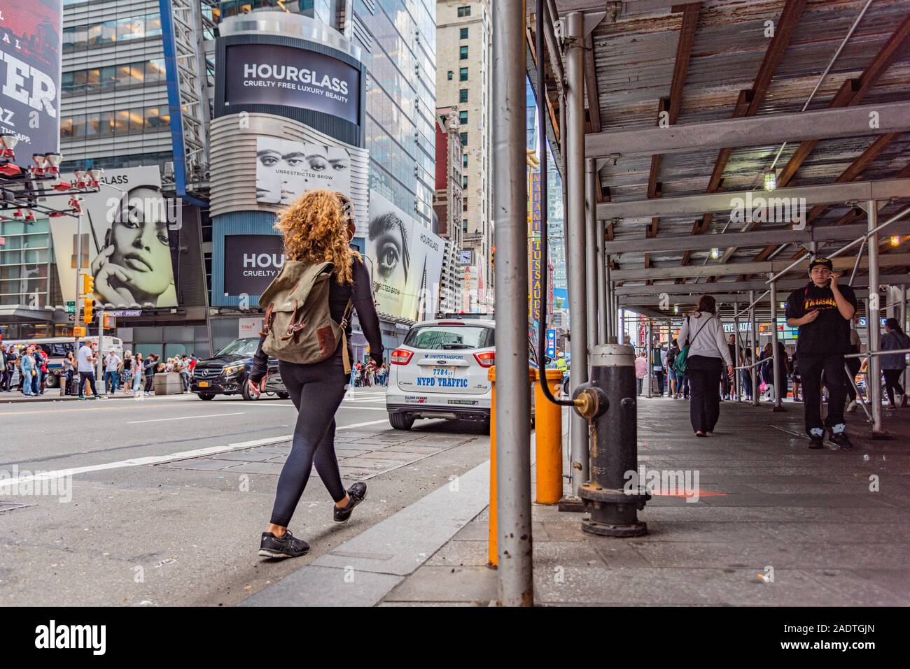 Times square manhattan map hi-res stock photography and images - Alamy