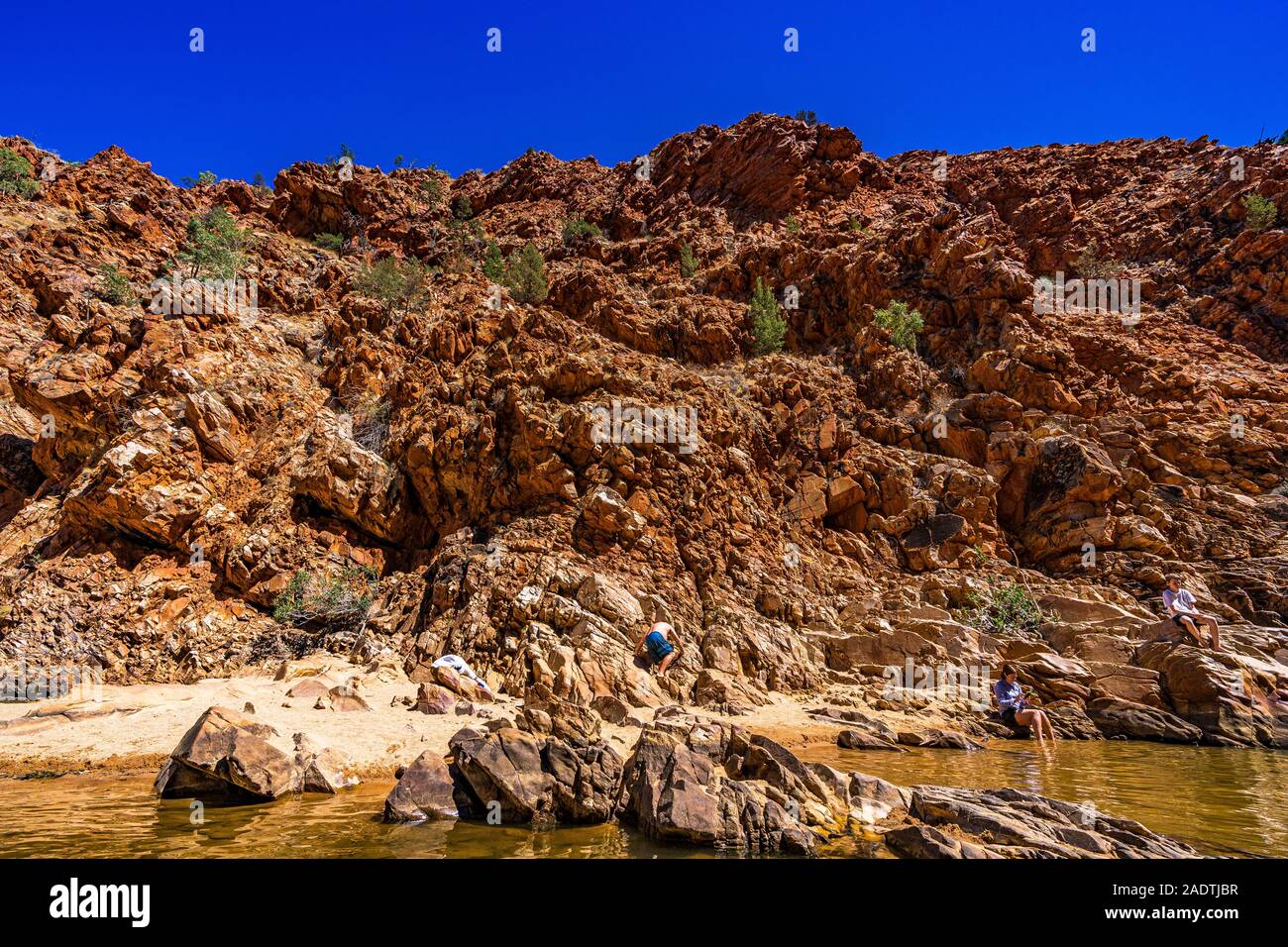 Redbank Gorge is a gap in the West MacDonnell Ranges in the Northern ...