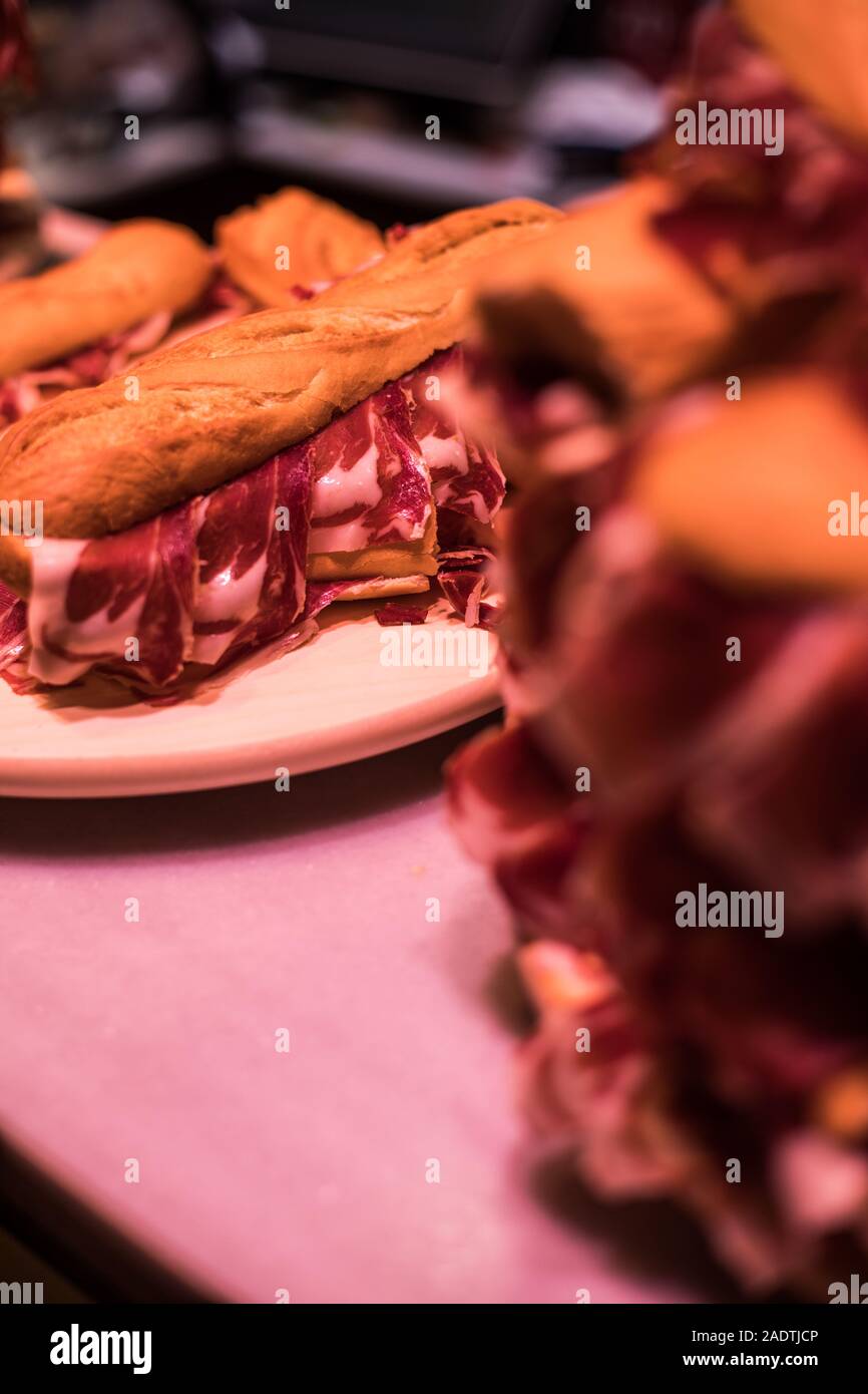 Jamon sandwiches hi-res stock photography and images - Alamy