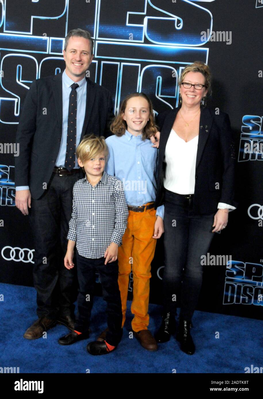 Los Angeles, California, USA 4th December 2019 Writer Brad Copeland and family attend Twentieth ...