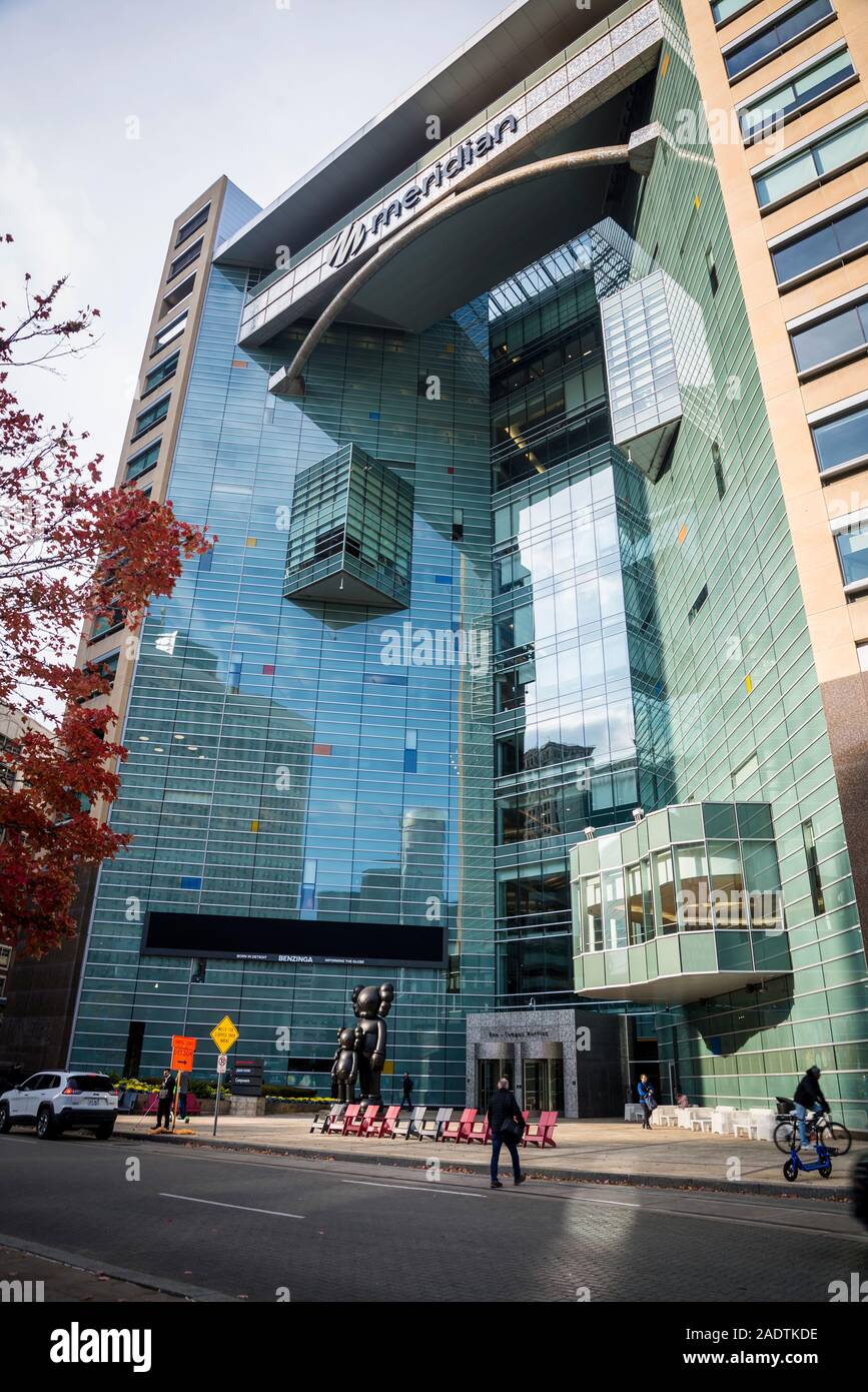 Meridian Health Plan Headquarters, Campus Martius District, Detroit ...