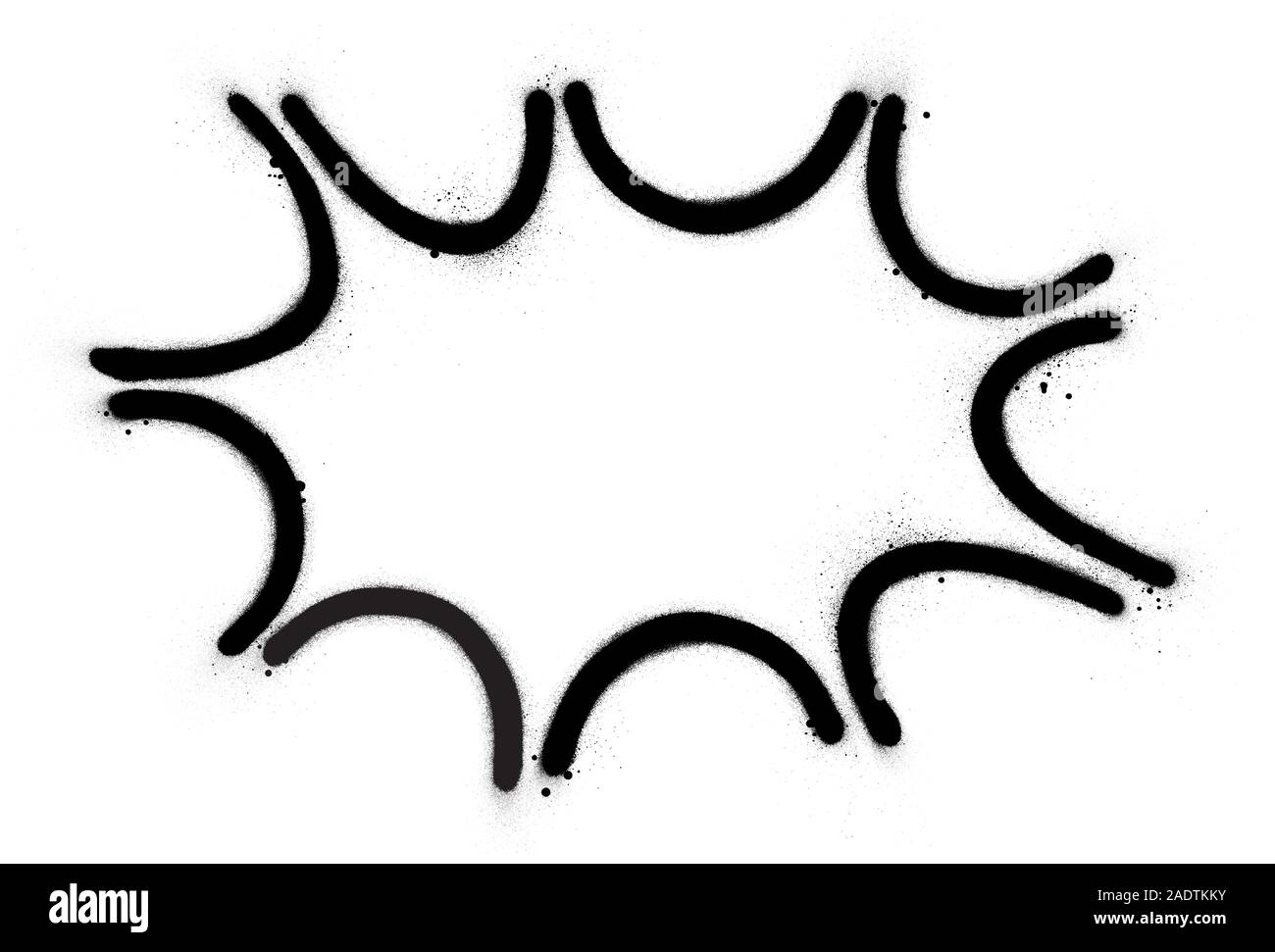 Graffiti style text effect Cut Out Stock Images & Pictures - Alamy