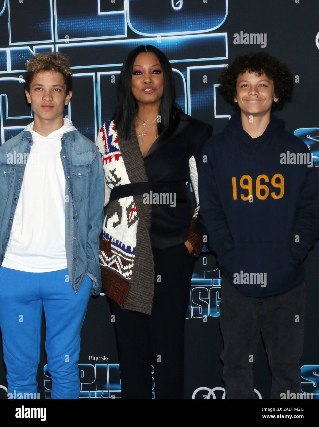Los Angeles, CA. 4th Dec, 2019. Jaid Thomas Nilon, Garcelle Beauvais ...