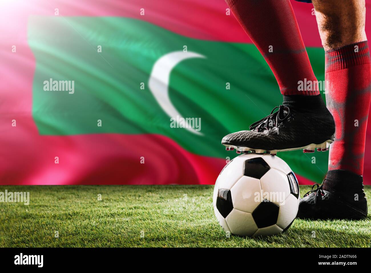 Maldives football stadium male hi-res stock photography and images - Alamy