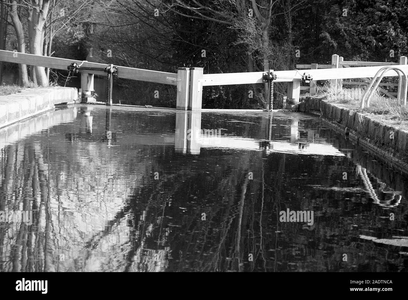 Victorian Inland Waterway Black and White Stock Photos & Images - Alamy