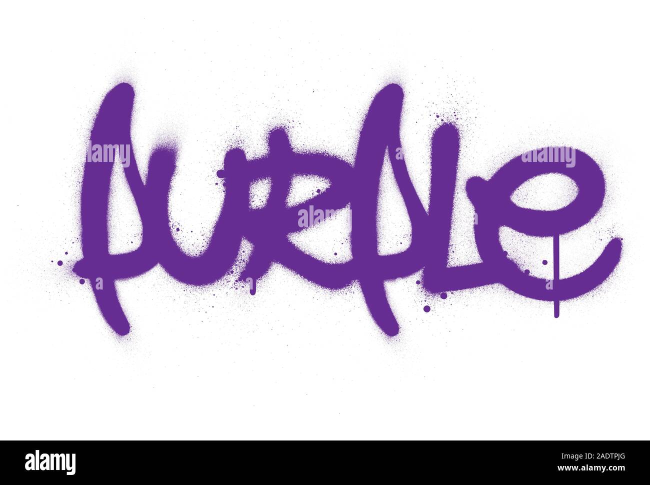 graffiti purple word sprayed in purple over white Stock Vector Image ...