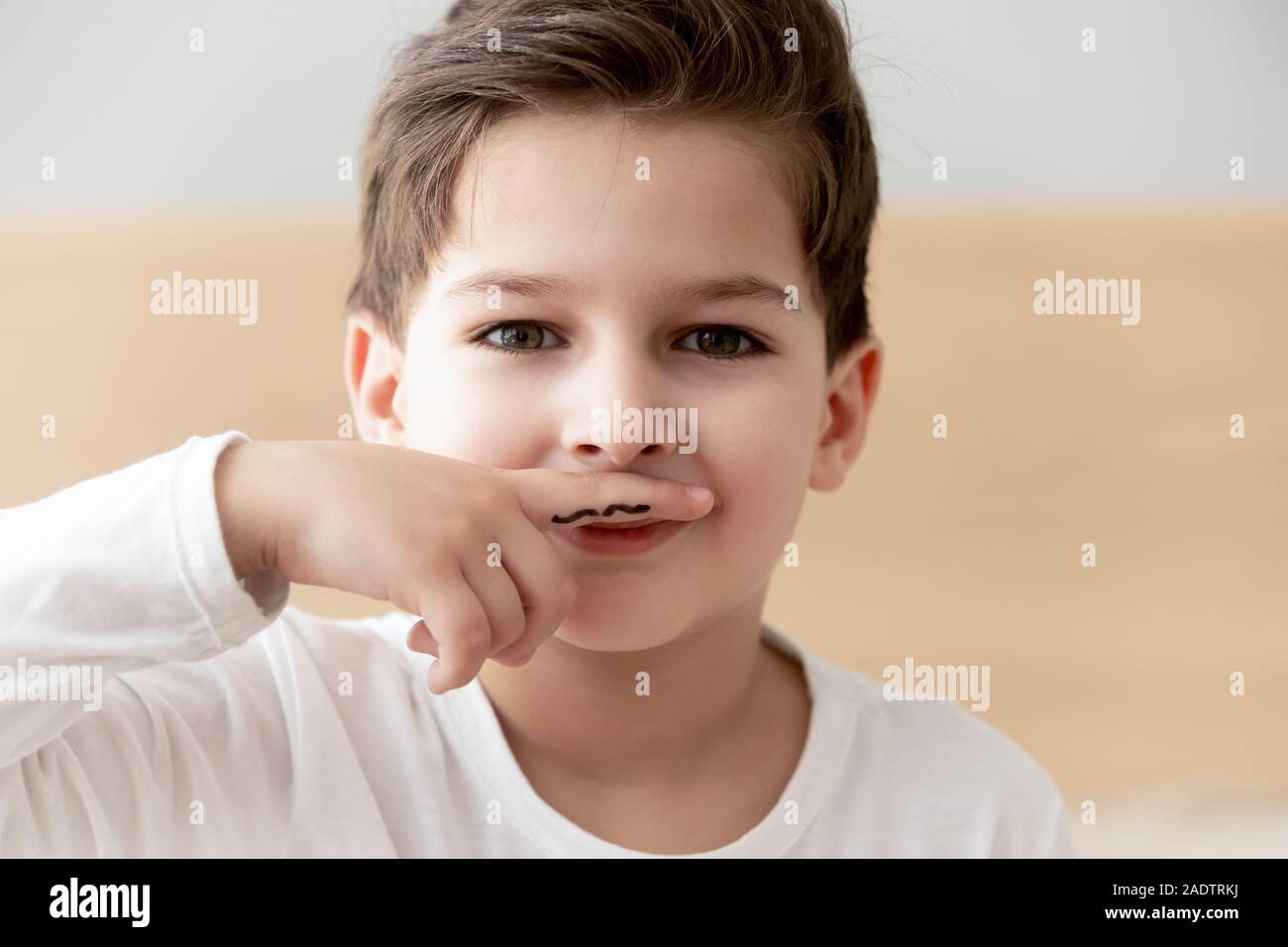 Boy with facepaint hi-res stock photography and images - Alamy