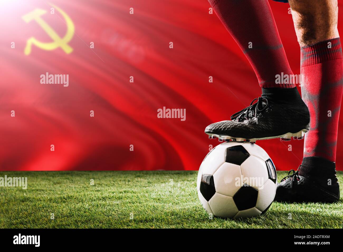 Soviet football team hi-res stock photography and images - Alamy