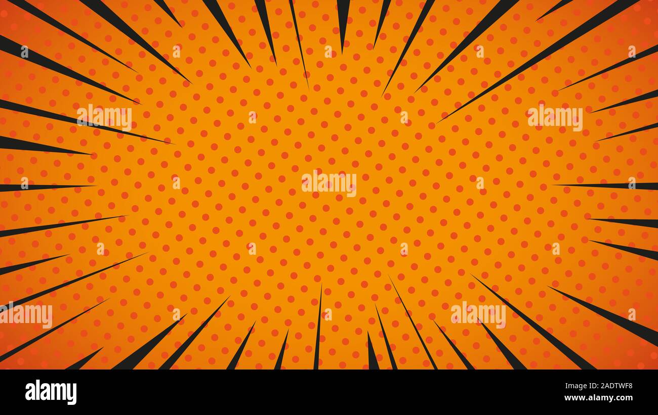 Comics colorfull toons background with copy space for text and messages ...