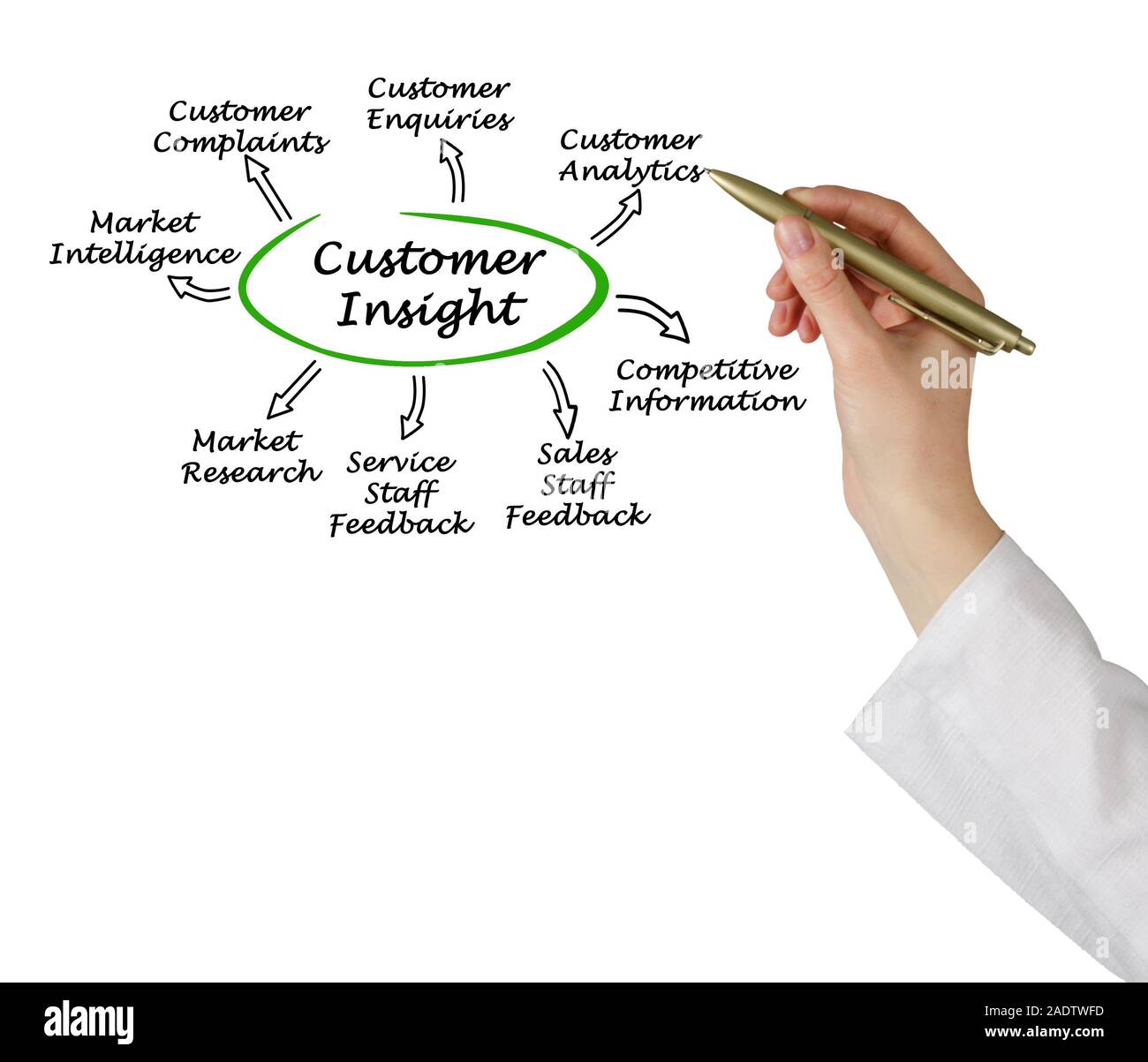 Diagram of Customer Insight Stock Photo - Alamy Diagram of Customer Insight Stock Photo - Alamy