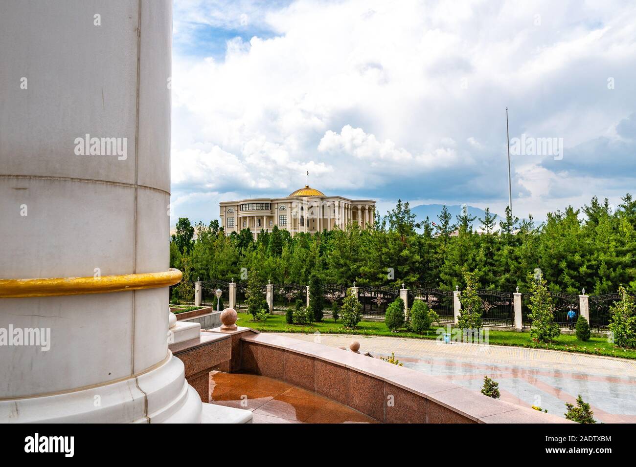 Dushanbe Palace of Nations Breathtaking Picturesque View on a Sunny ...