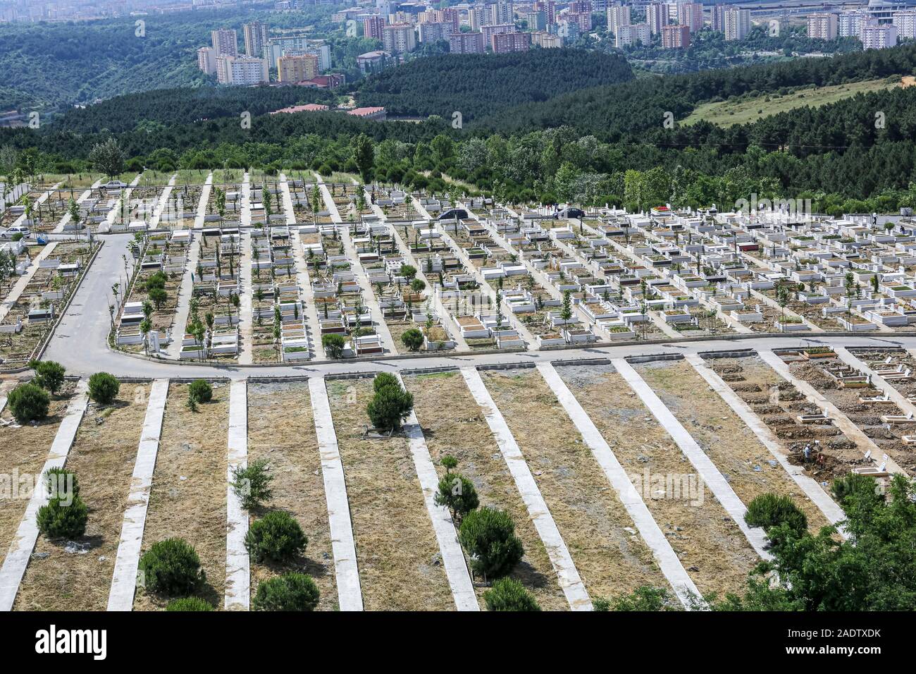 Ayazaga cemetery hi-res stock photography and images - Alamy