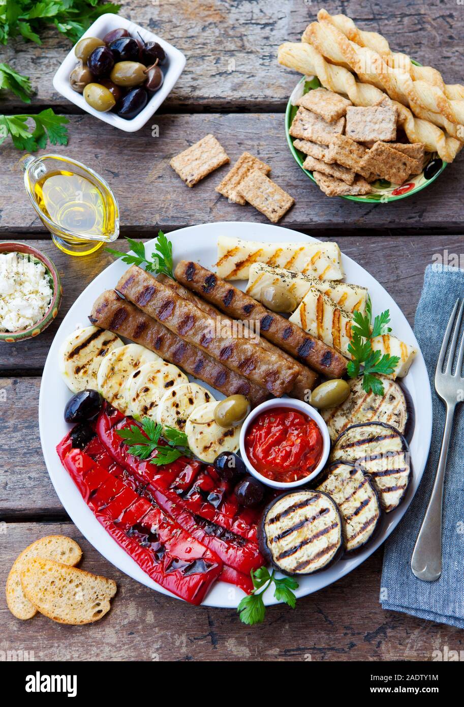 Kebab. Traditional middle eastern, arabic or mediterranean meat kebab ...