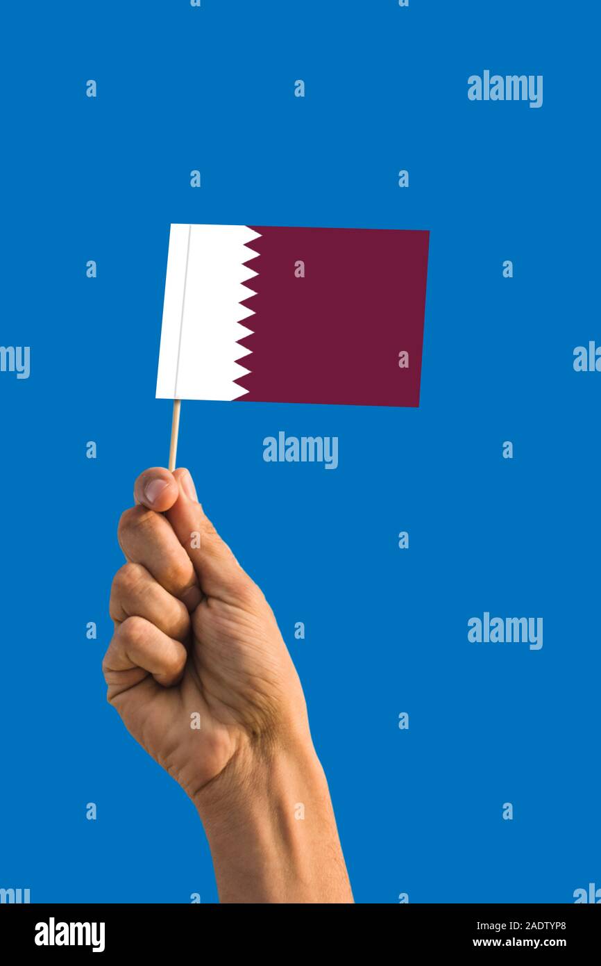 Qatari flag colors hi-res stock photography and images - Alamy