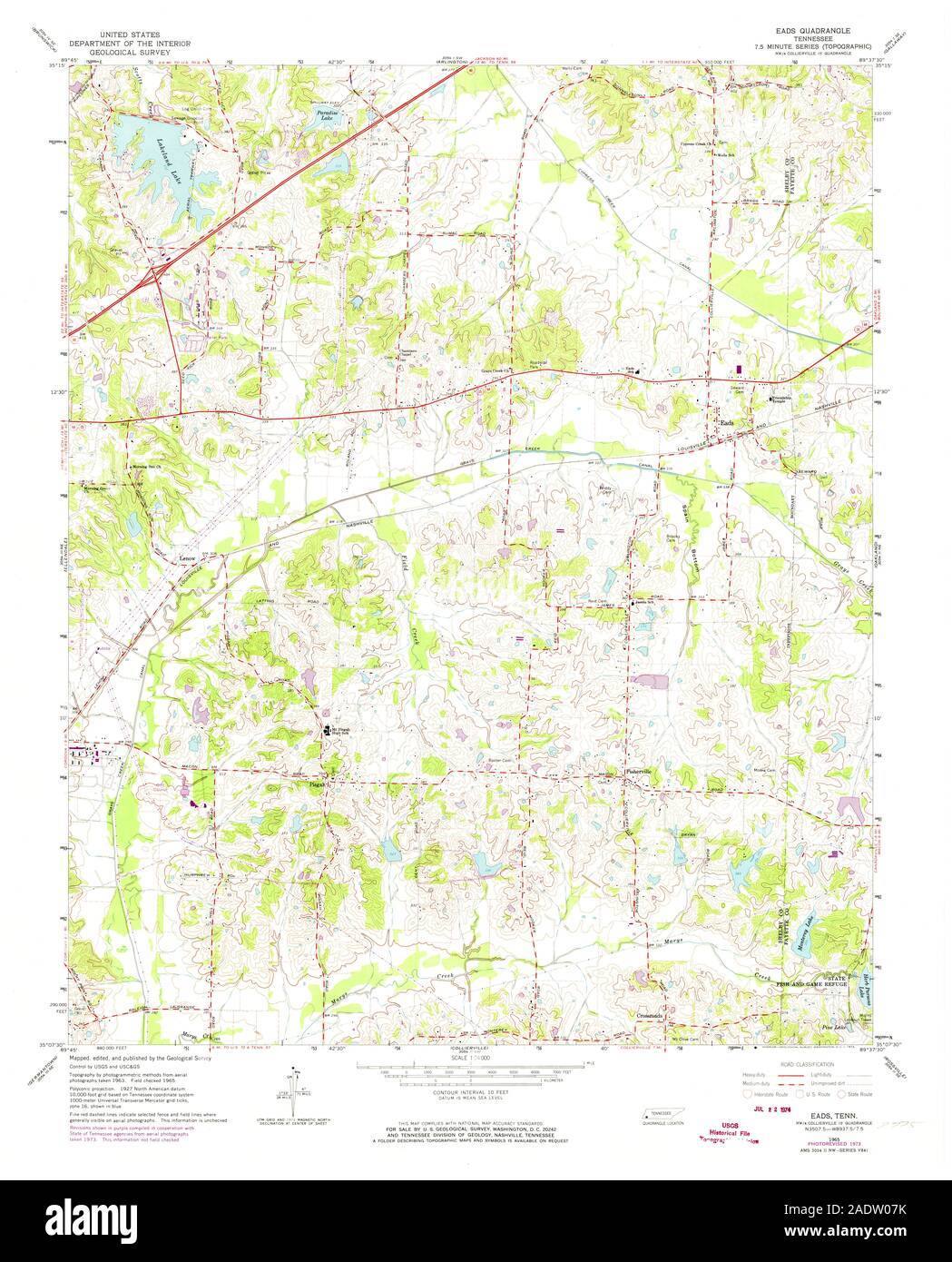 Map of eads hi-res stock photography and images - Alamy