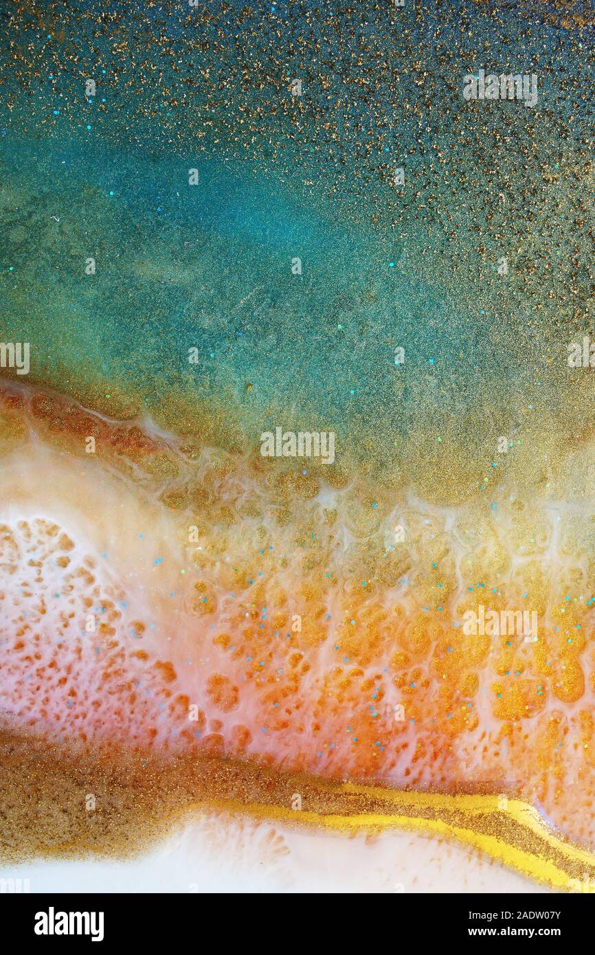 Epoxy resin unique texture Stock Photo - Alamy