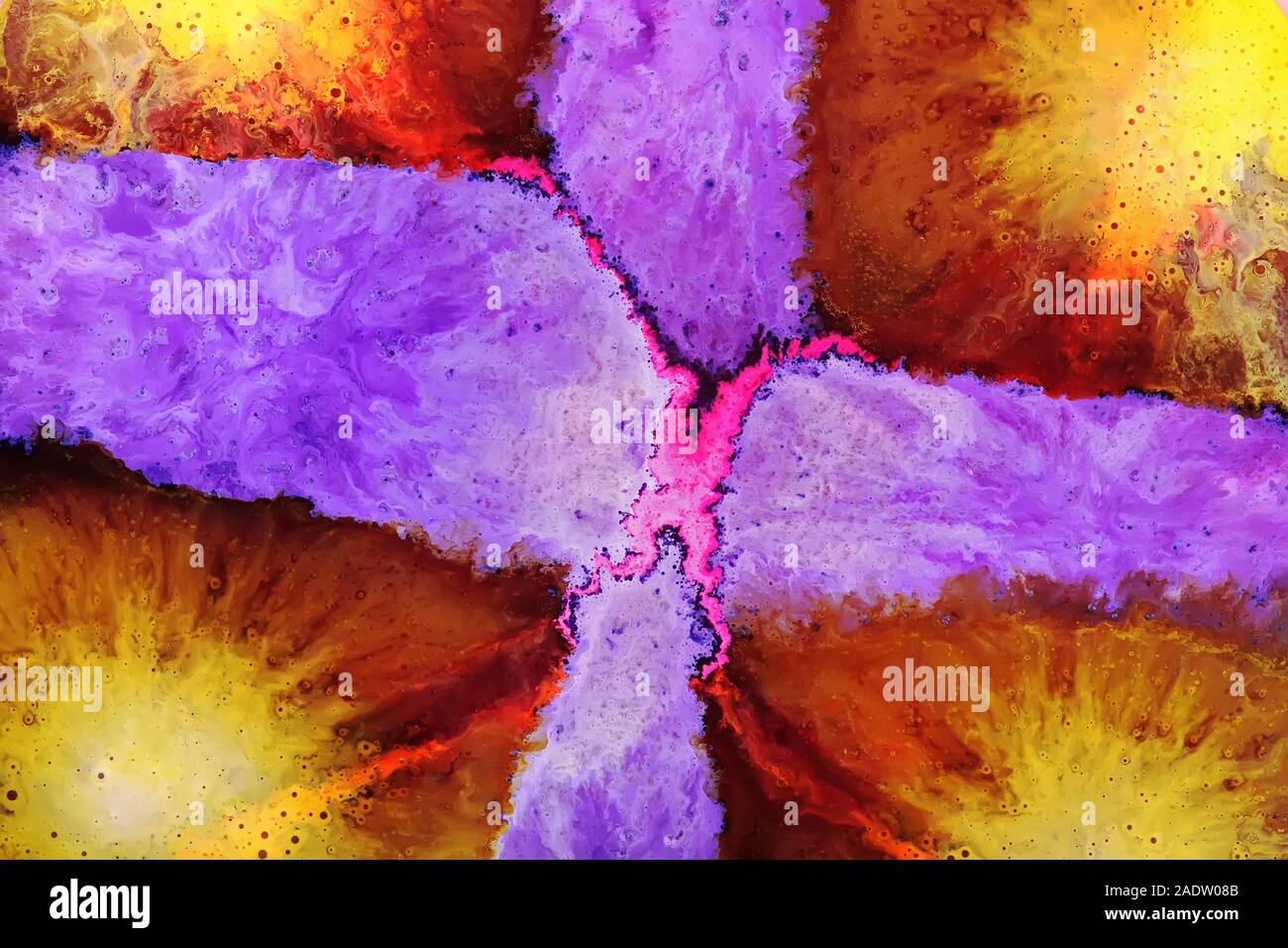 Epoxy resin unique texture Stock Photo - Alamy