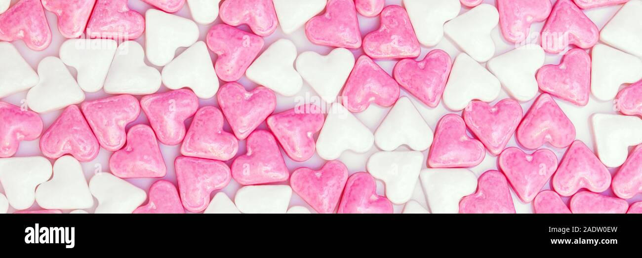 Candy Hearts Facebook Covers