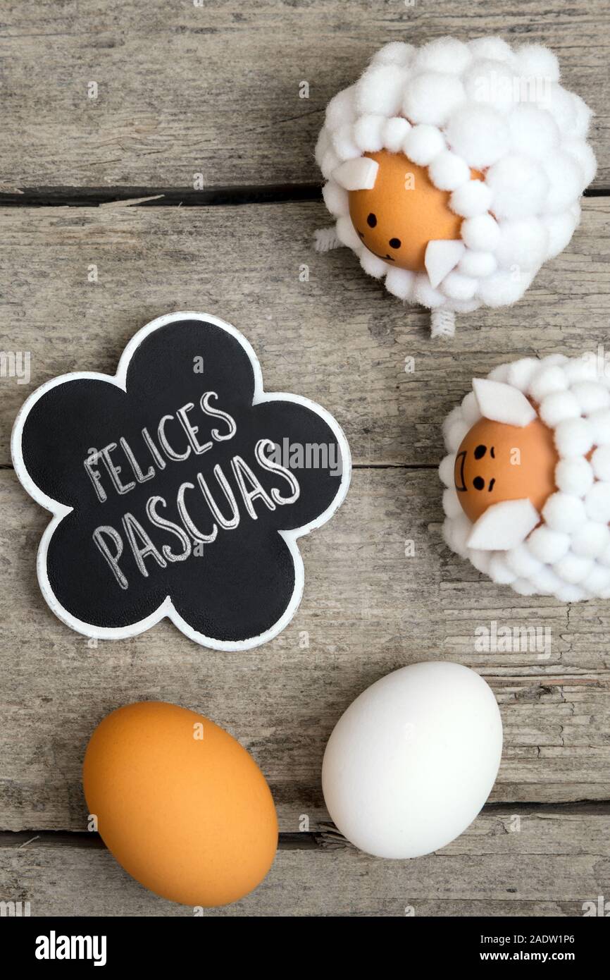 Spanish greeting card easter text hi-res stock photography and images ...