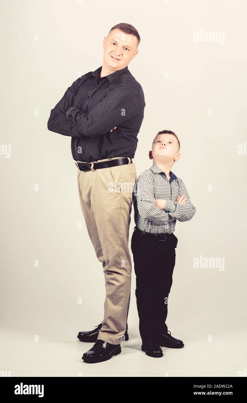 family day. childhood. parenting. fathers day. father and son in ...