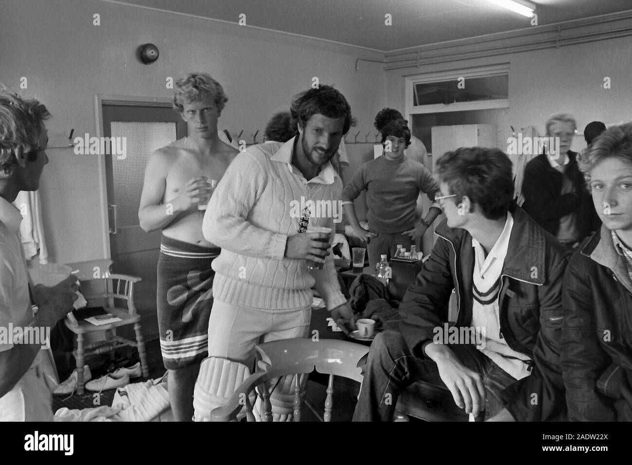 Ian Botham Botham Test 1981 Stock Photo - Alamy