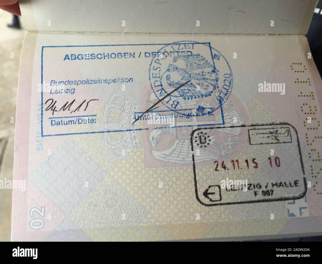 Deport stamp hi-res stock photography and images - Alamy