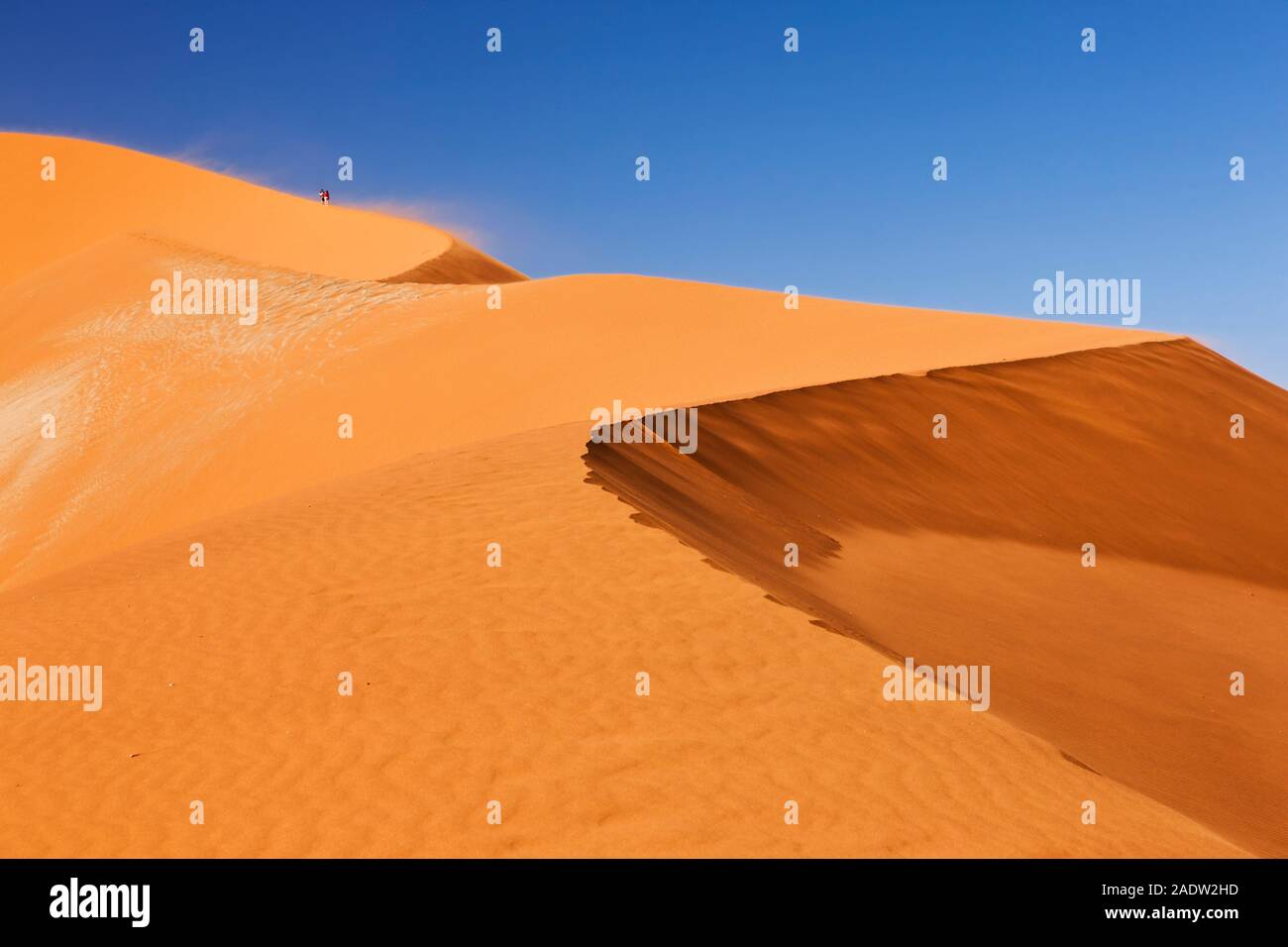 Big dune at Sossusvlei, Namib Desert, Namib Sand Sea, Namib-Naukluft ...