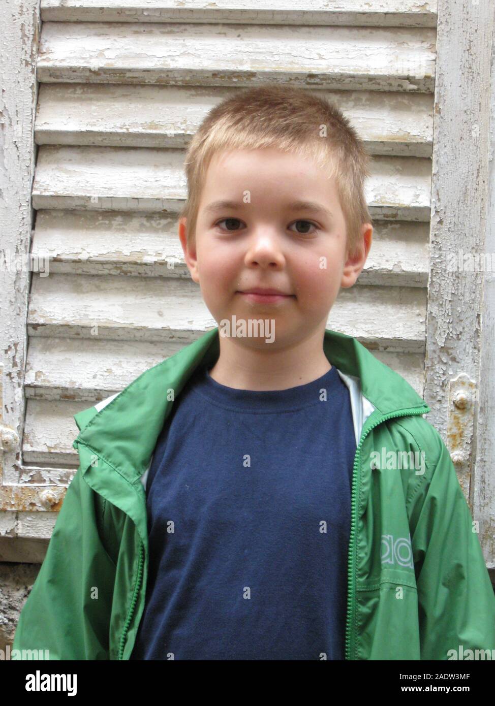 Boy portrait, stony background, funny face expression Stock Photo - Alamy