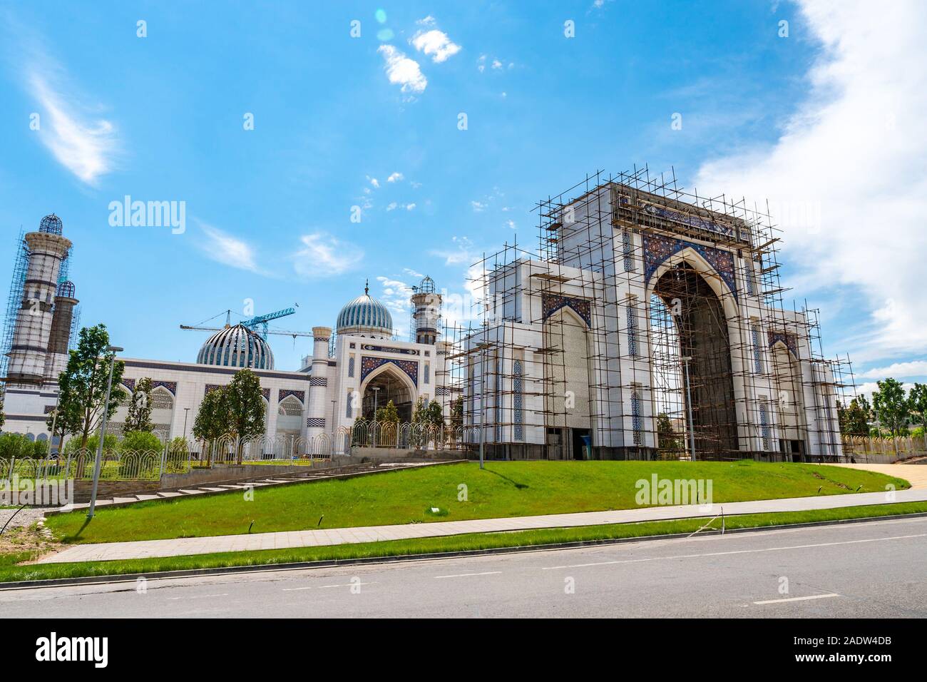 Tajikistan mosque hi-res stock photography and images - Alamy