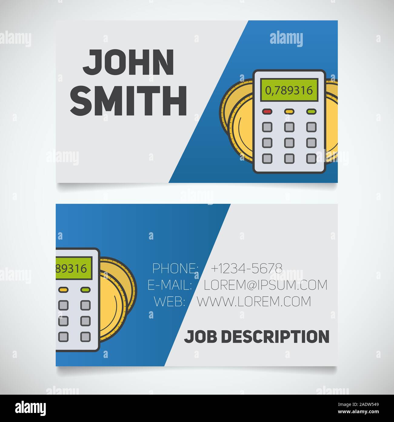 Accounting Business Card Templates