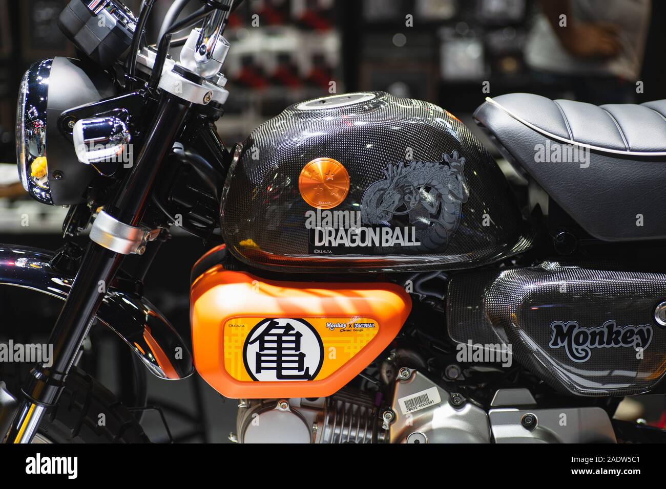 Bangkok, Thailand - Decemeber 5, 2019 : Close up of Honda Monkey ...